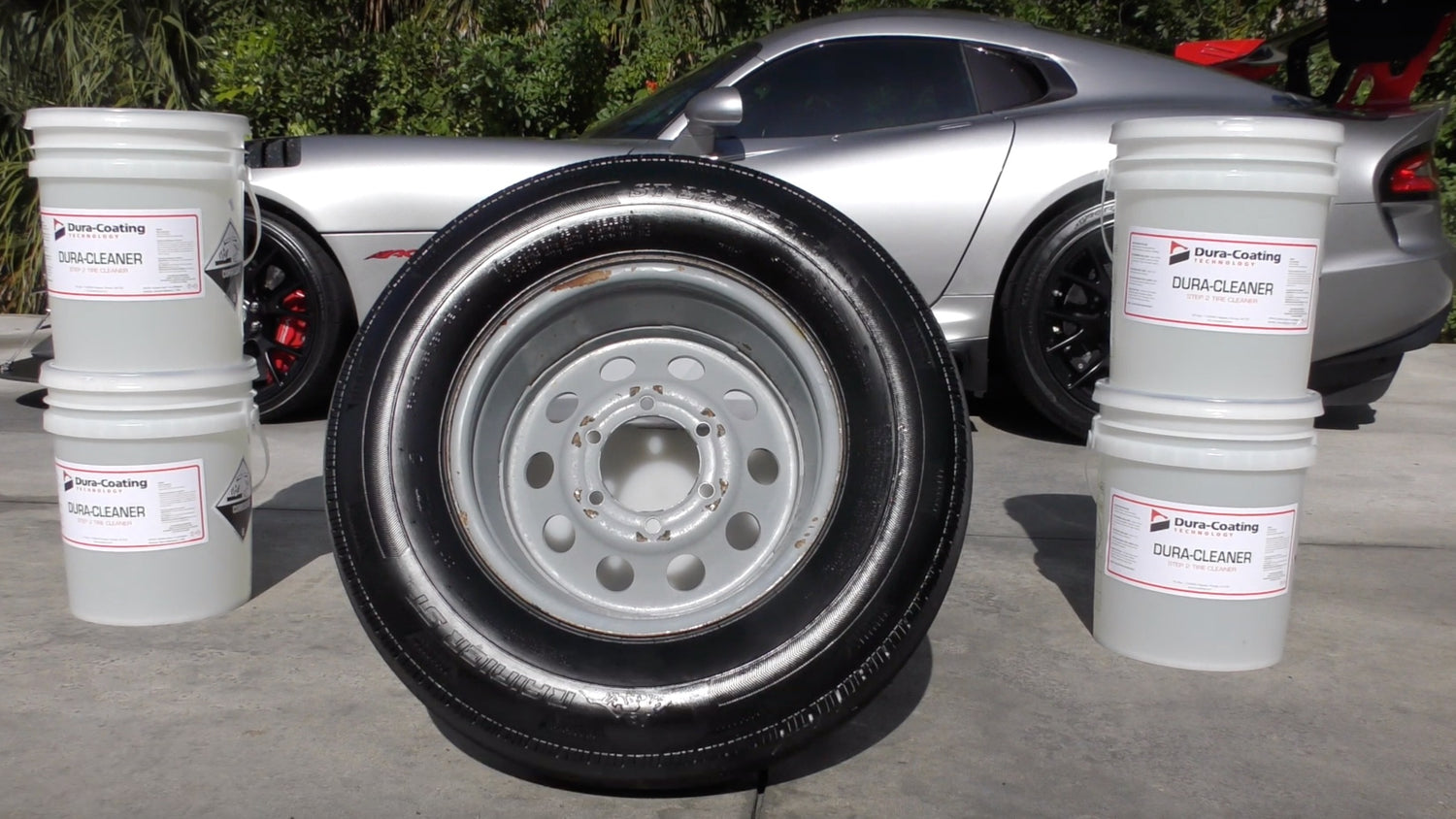 Dura-Dressing Total Tire Kit (Single Standard Car Kit NOT for trucks)